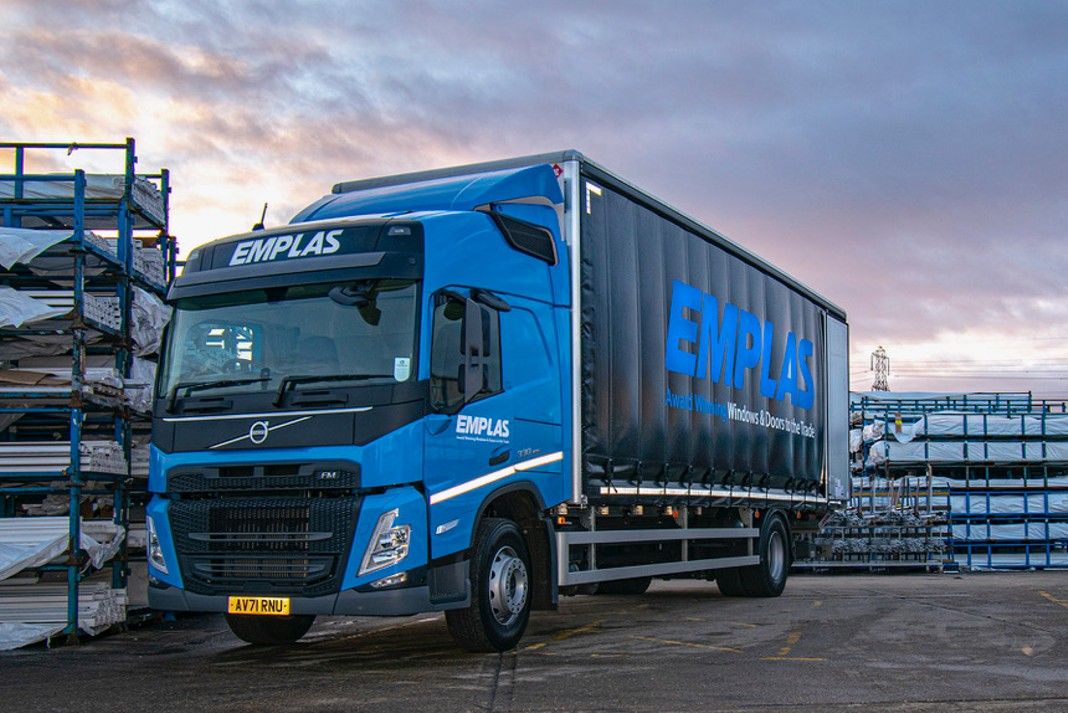Emplas invests in fuel-efficient truck | Glass & Glazing Products ...