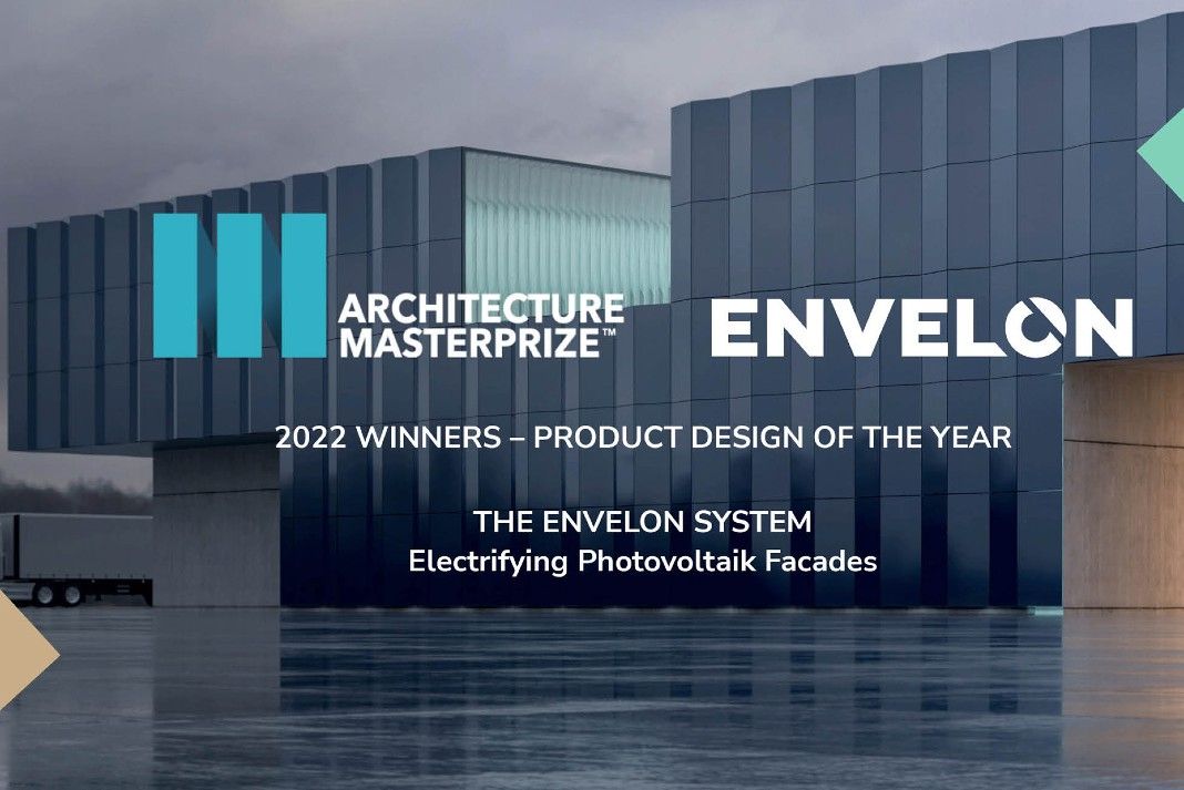 Envelon wins Product Design Award of the Year