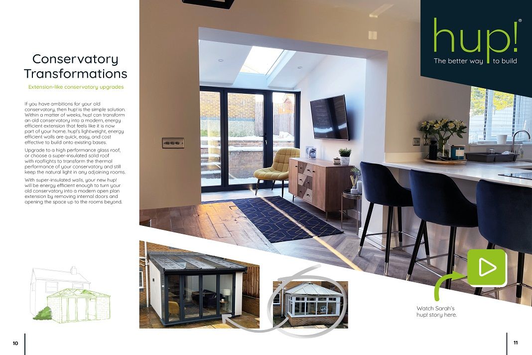 Ultraframe releases interactive ‘hup!’ brochure