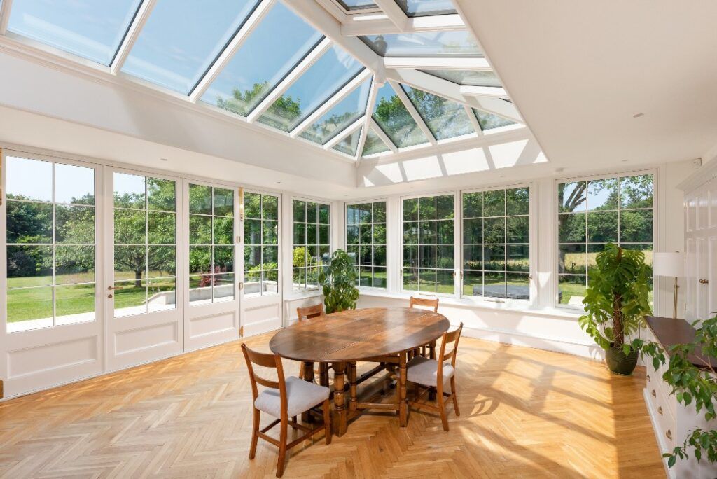 Hampton and TuffX deliver elegant conservatory in Coleraine