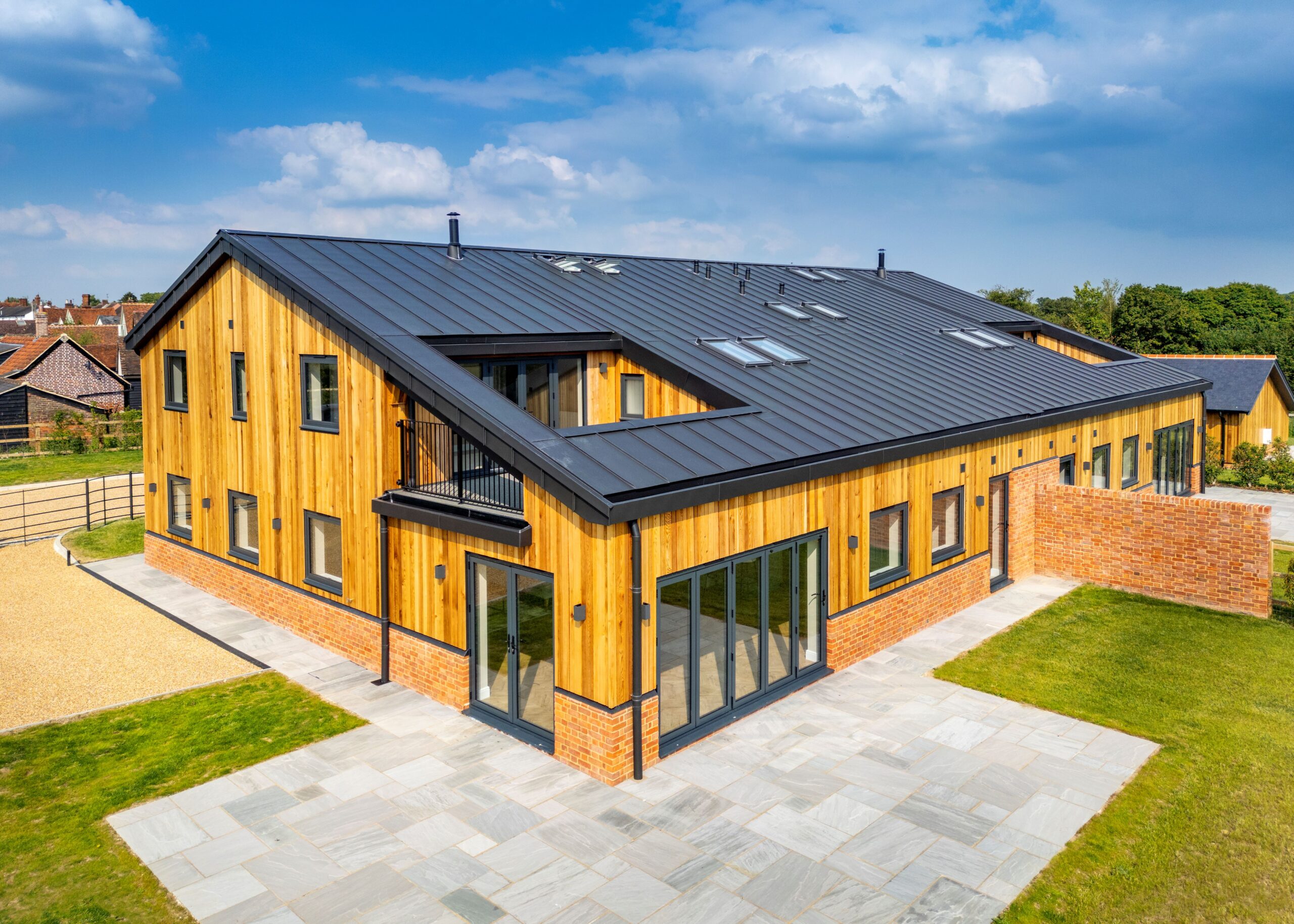 Barn conversion gets the wow factor with aluminium windows | Glass ...