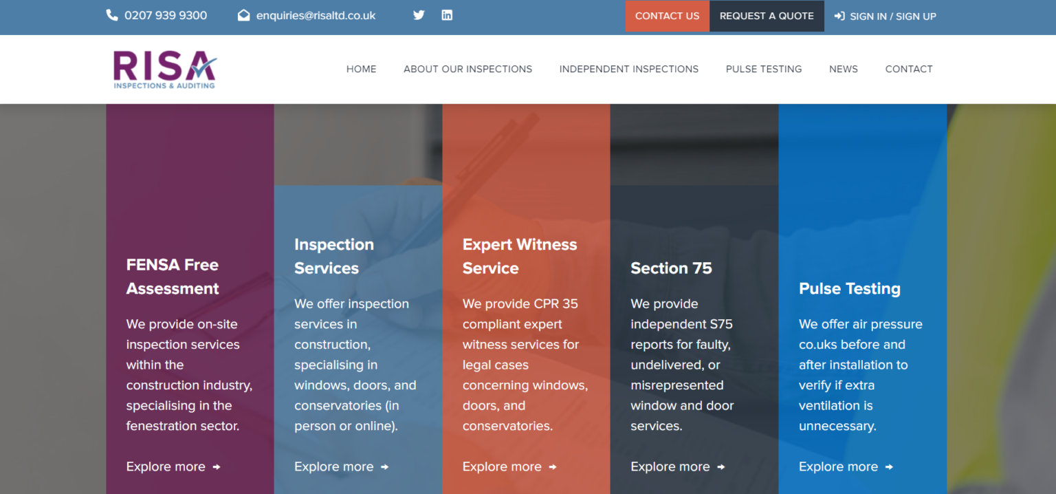 RISA launches new customer friendly website | Glass & Glazing Products Magazine (GGP)