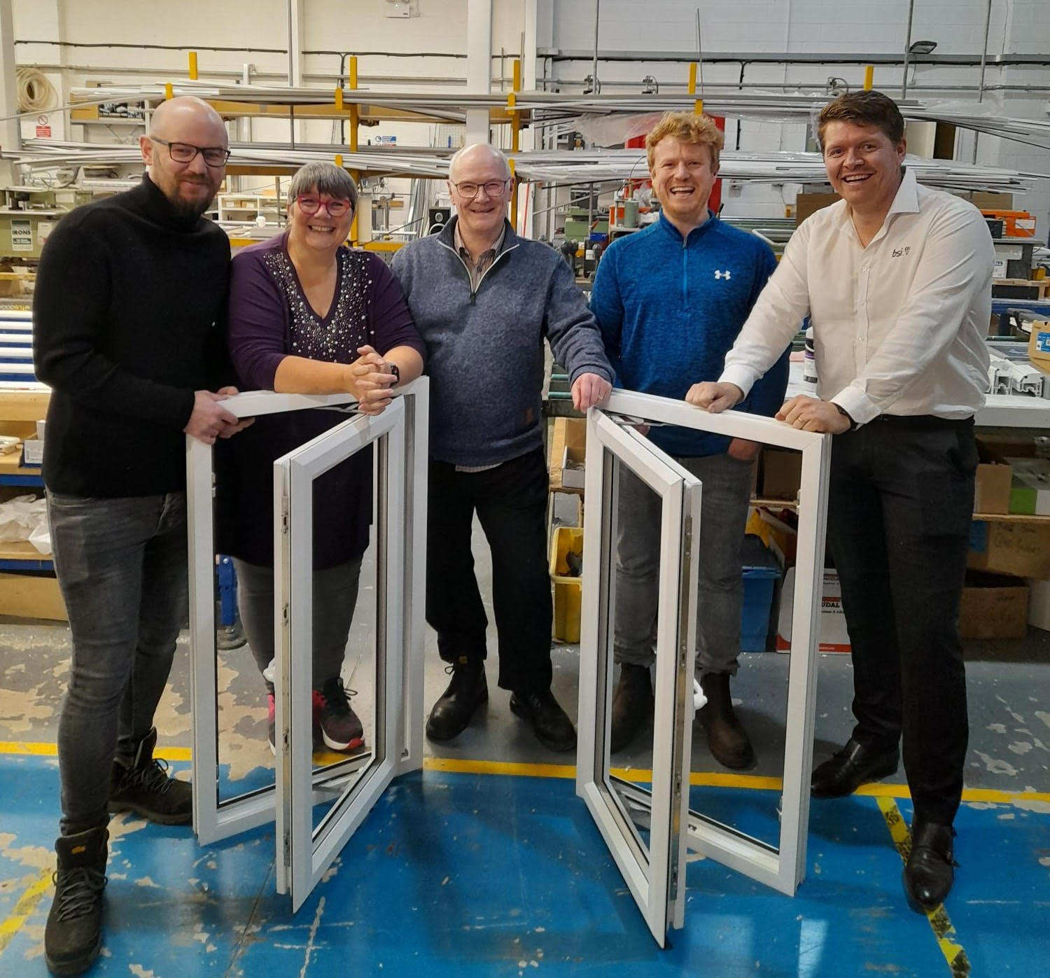 BSI Fenestration team passes Eurocell Window Fabrication course | Glass ...
