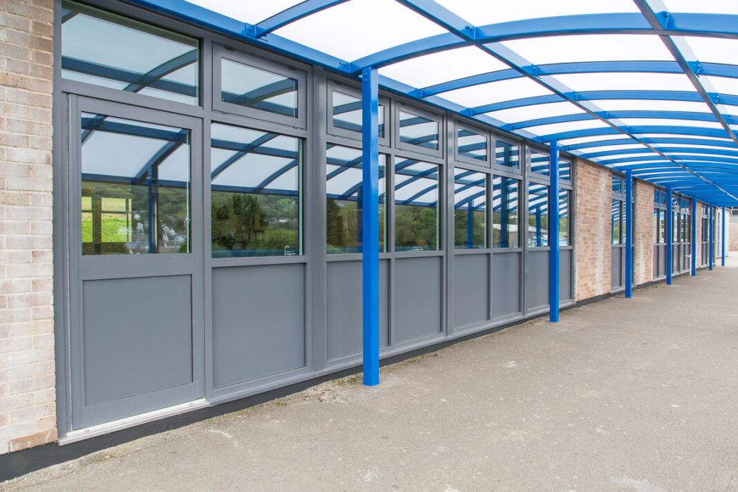 Fentrade renovates comprehensive school in Wales | Glass & Glazing ...