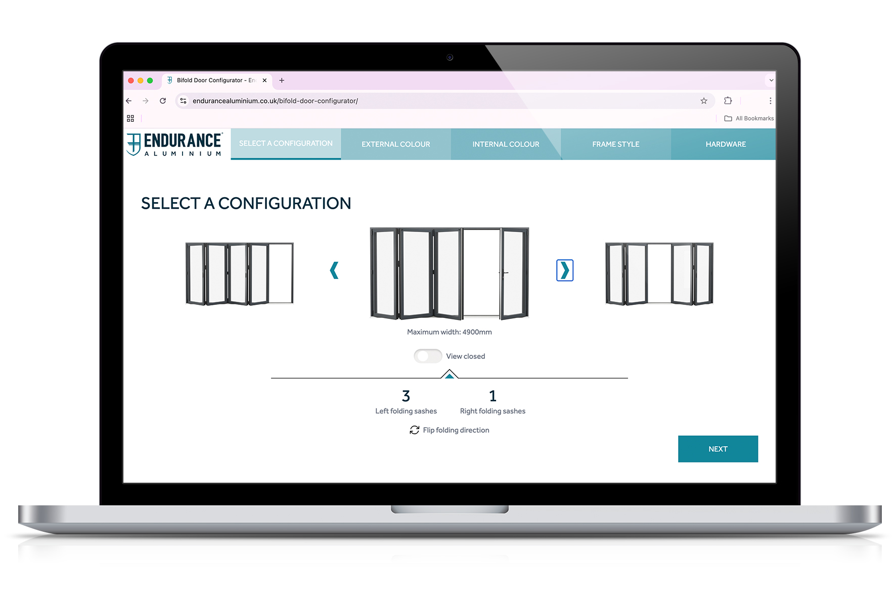 Go configure with Endurance® Aluminium | Glass & Glazing Products ...