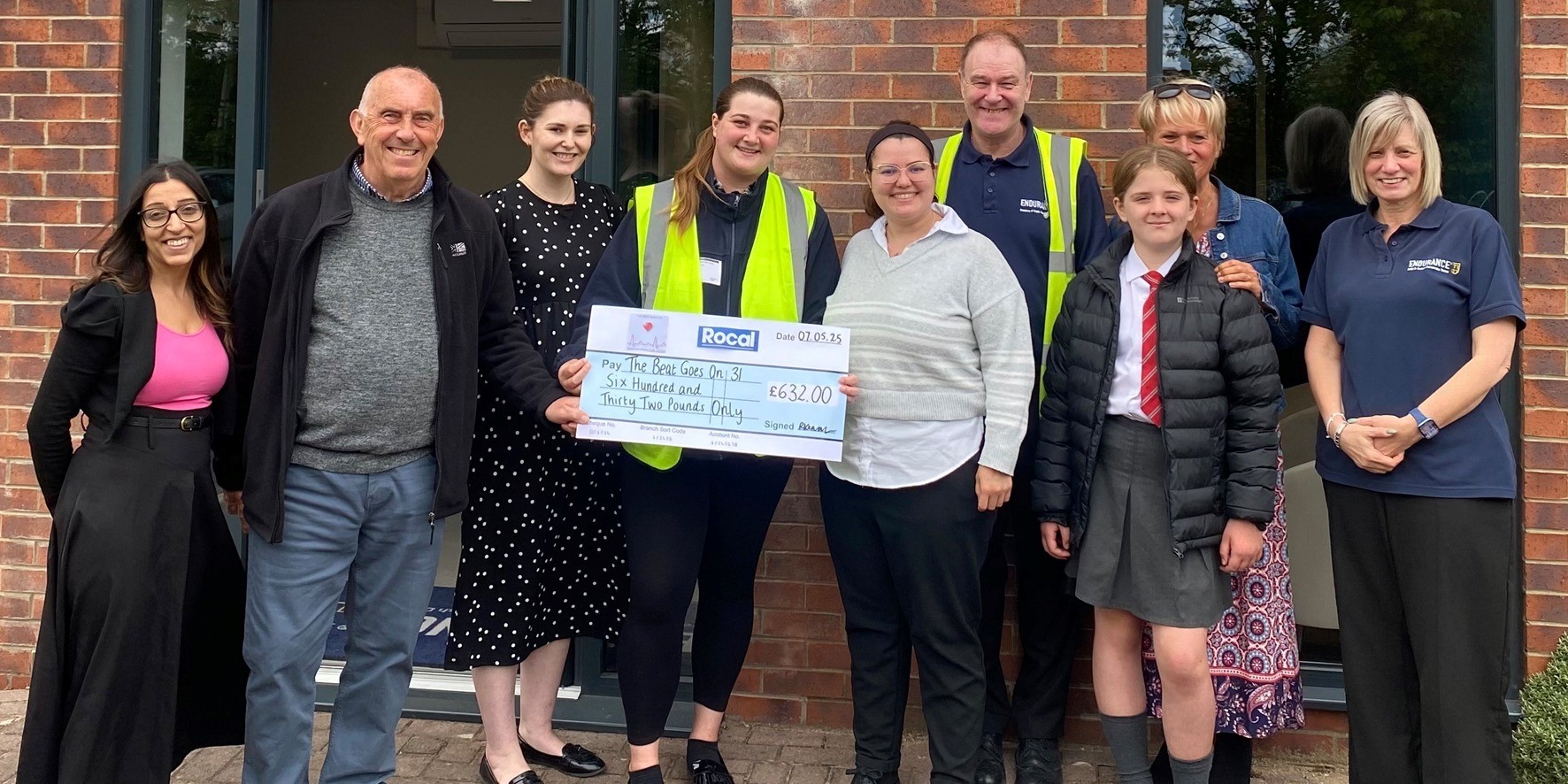 Endurance team raise money for charity with sponsored walk | Glass ...