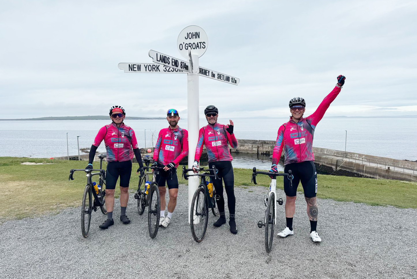 Handlebar Heroes complete end-to-end bike ride | Glass & Glazing ...