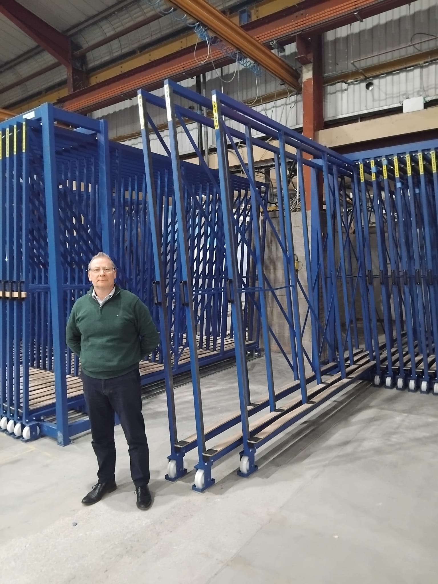 Storage racks mark latest CT Glass production upgrade | Glass & Glazing ...